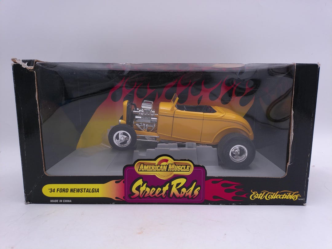 American Muscle 1934 Ford Street Rod Model Car - Etsy