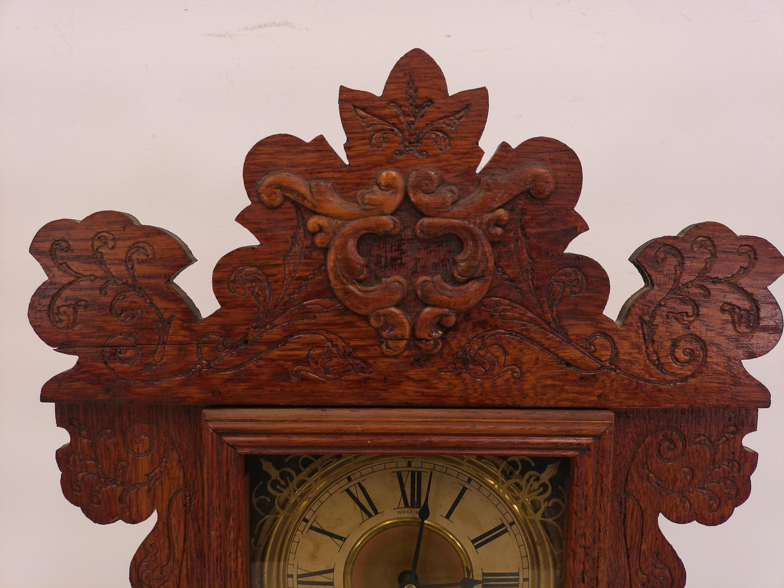 Melch Mantel Clock Antique - Etsy