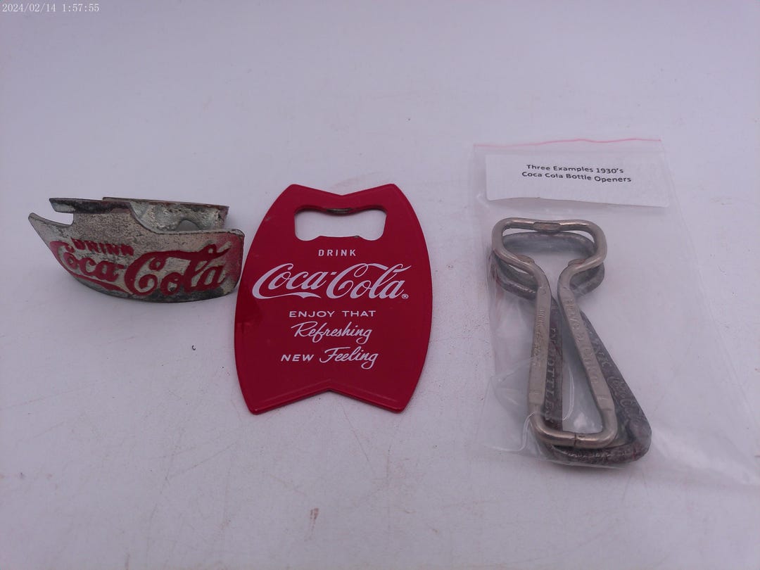 Lot of Coca Cola Bottle Openers Vintage - Etsy