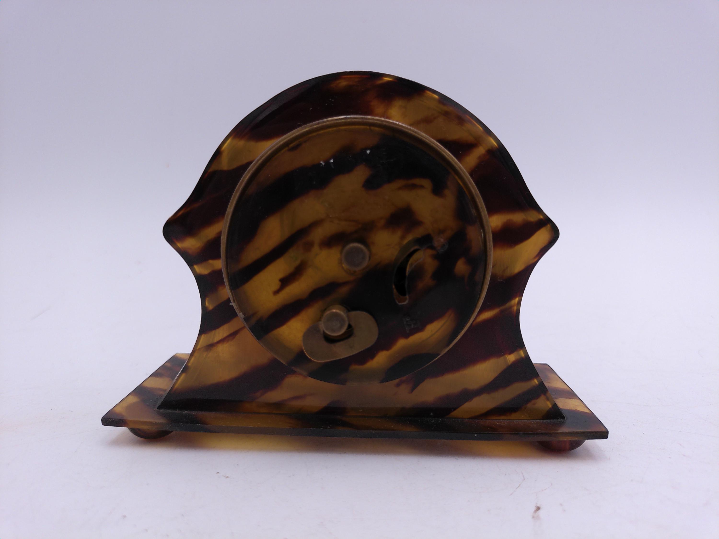 Lux Antique Celluloid Boudoir Dresser Clock Vintage - Etsy