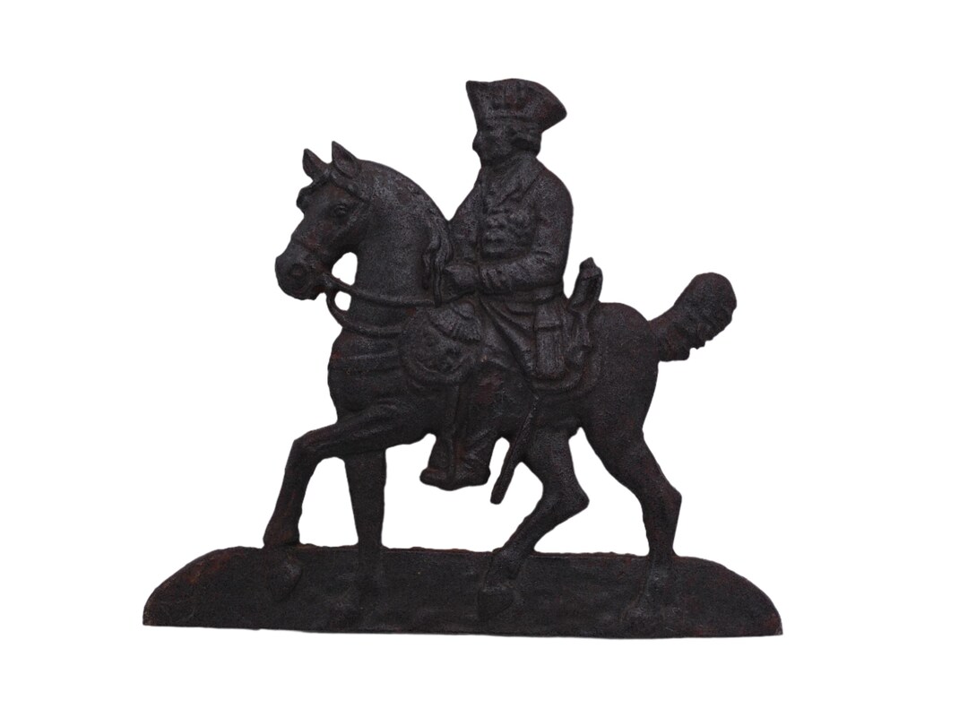 Vintage Cast Iron George Washington on Horse Wall Hanging - Etsy