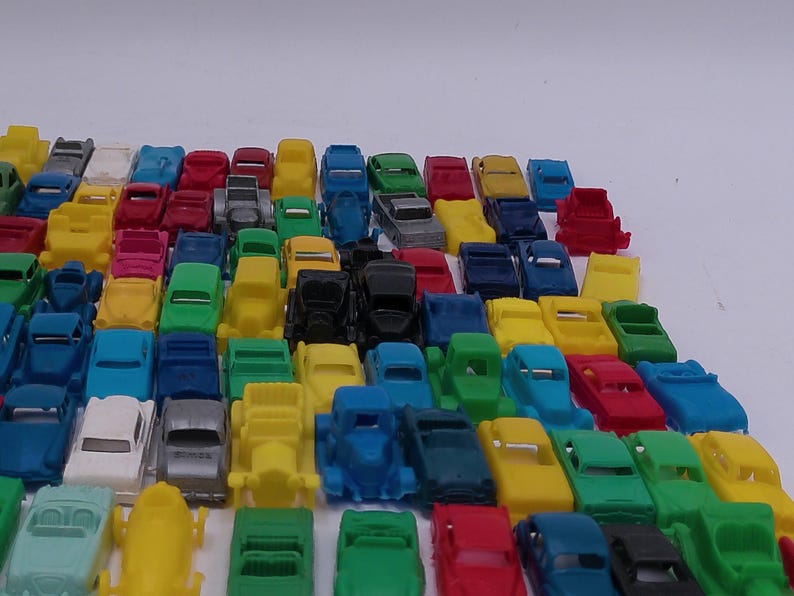 MPC USA Made Plastic Toy Cars With Name on Trunk - Vintage Lot of 114 ...