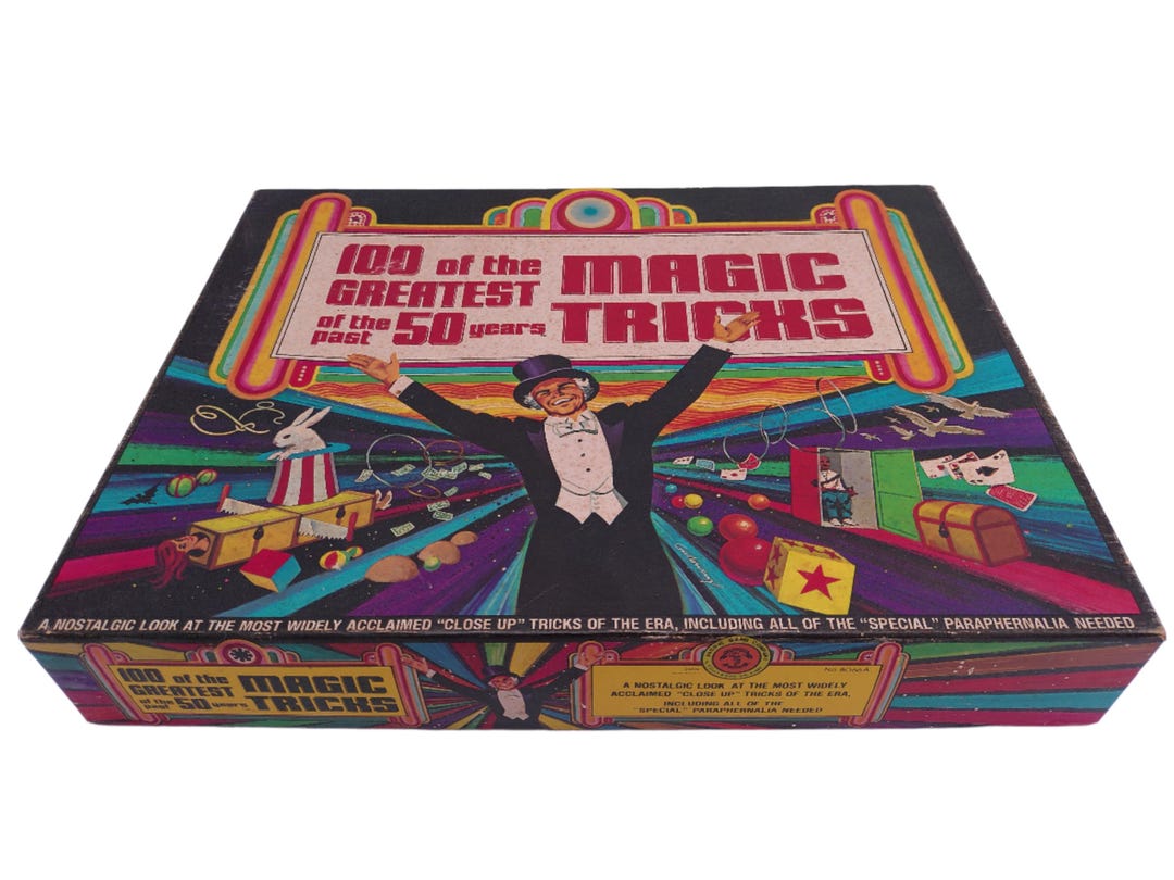 100 of the Greatest Magic Tricks of the Past 50 Years Magic Tricks Kit ...