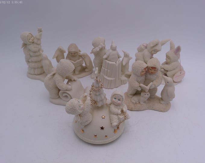 Snowbabies Lot of 7 Vtg Figure Figurine Statue P43 No Box - Etsy