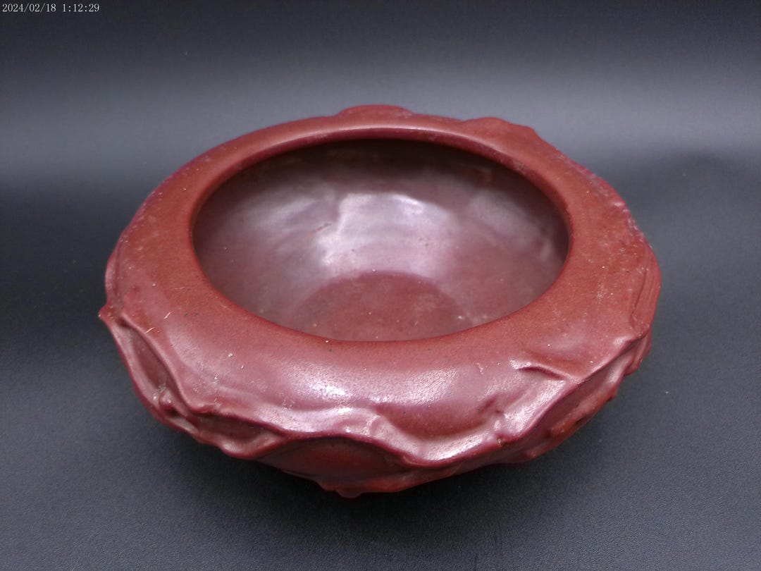 Peters and Reed Arts and Crafts Bowl Vintage Redish Color - Etsy
