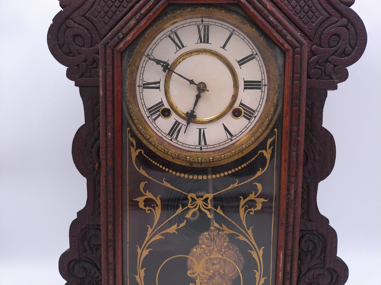 Waterbury Clock Company Mantel Gingerbread Clock Early 1900's Works - Etsy