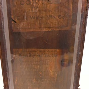 E N Welch 1900's Wood Mantle Clock Comes With Brass Key Works - Etsy