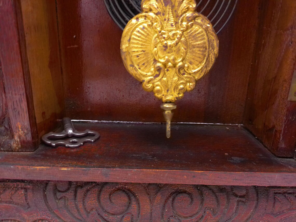Waterbury Clock Company Mantel Gingerbread Clock Early 1900's Works - Etsy
