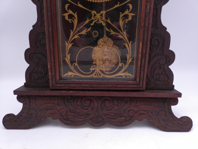 Waterbury Clock Company Mantel Gingerbread Clock Early 1900's Works - Etsy