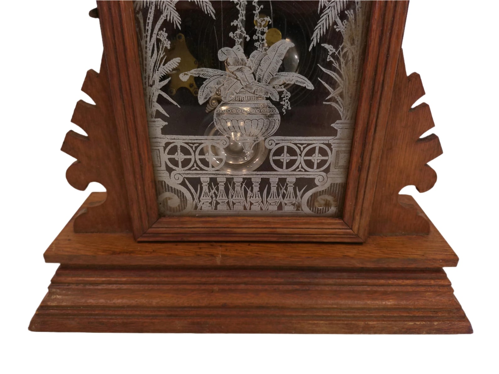 Ansonia Clock Co. Kitchen Mantel Clock With Alarm 8-day Time Strike ...
