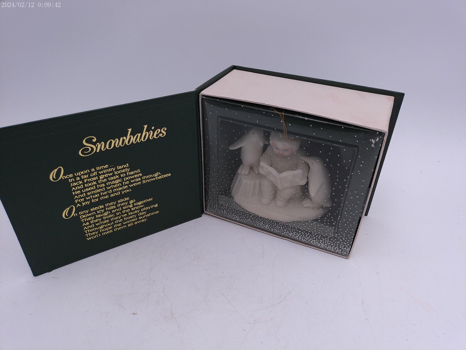 Snowbabies Read Me A Story Figure Figurine Statue P24 - Etsy