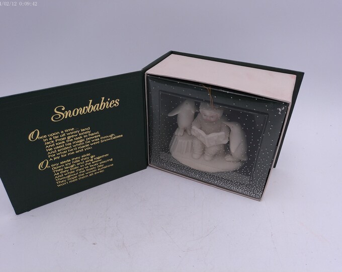 Snowbabies Read Me A Story Figure Figurine Statue P24 - Etsy
