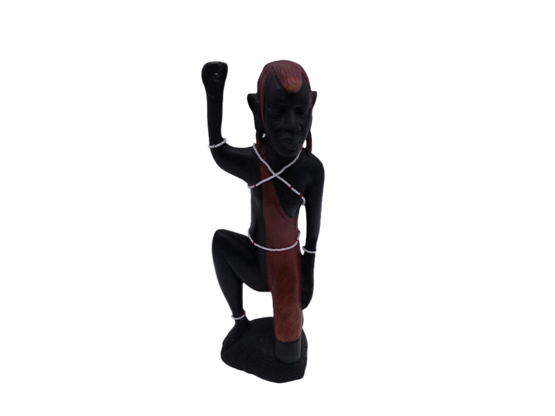 African Kenya Besmo Carved Wood Figure - Etsy