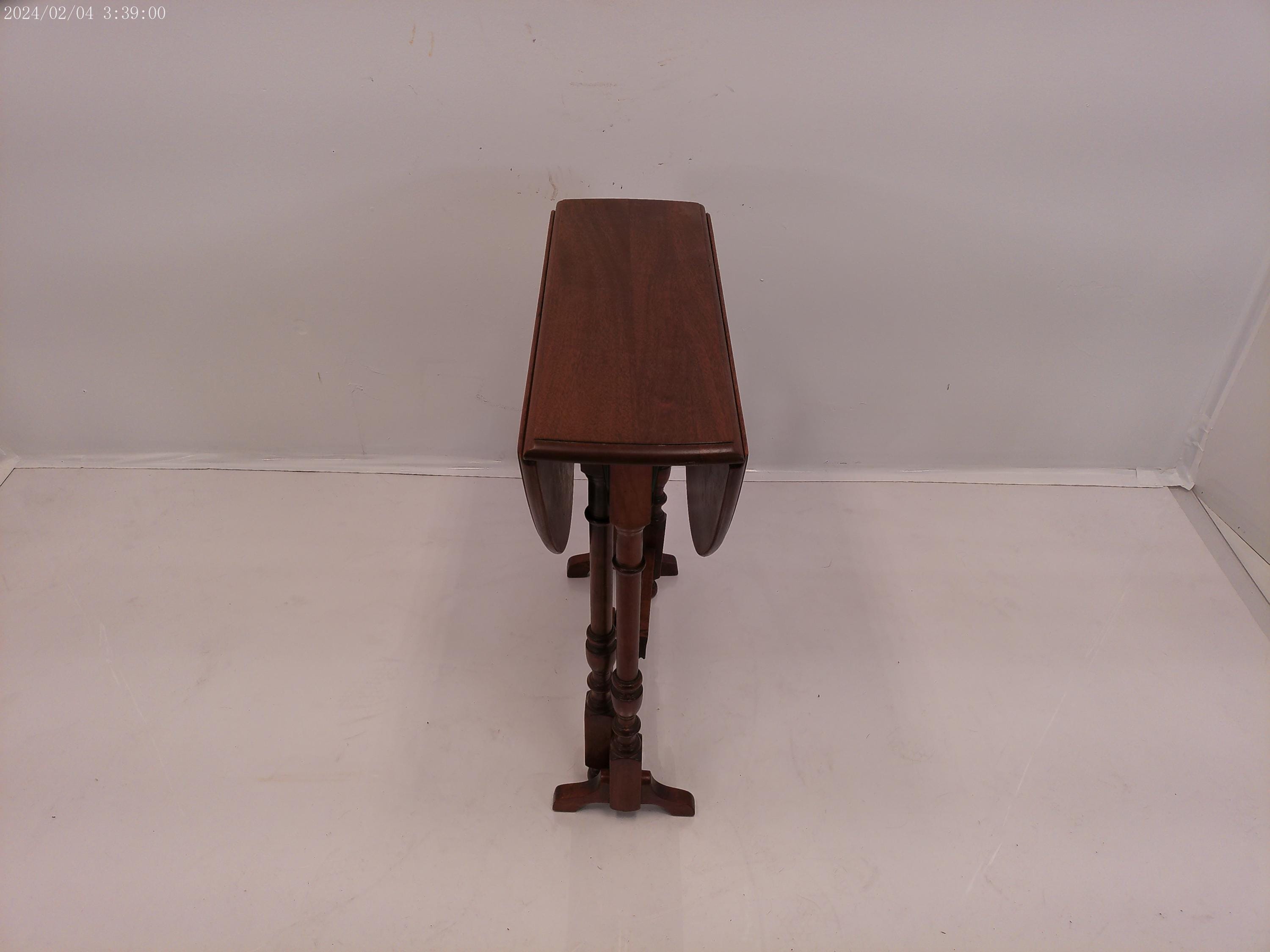 Victorian Top Gate-leg Oval Folding Solid Oak Coaching Table - Etsy