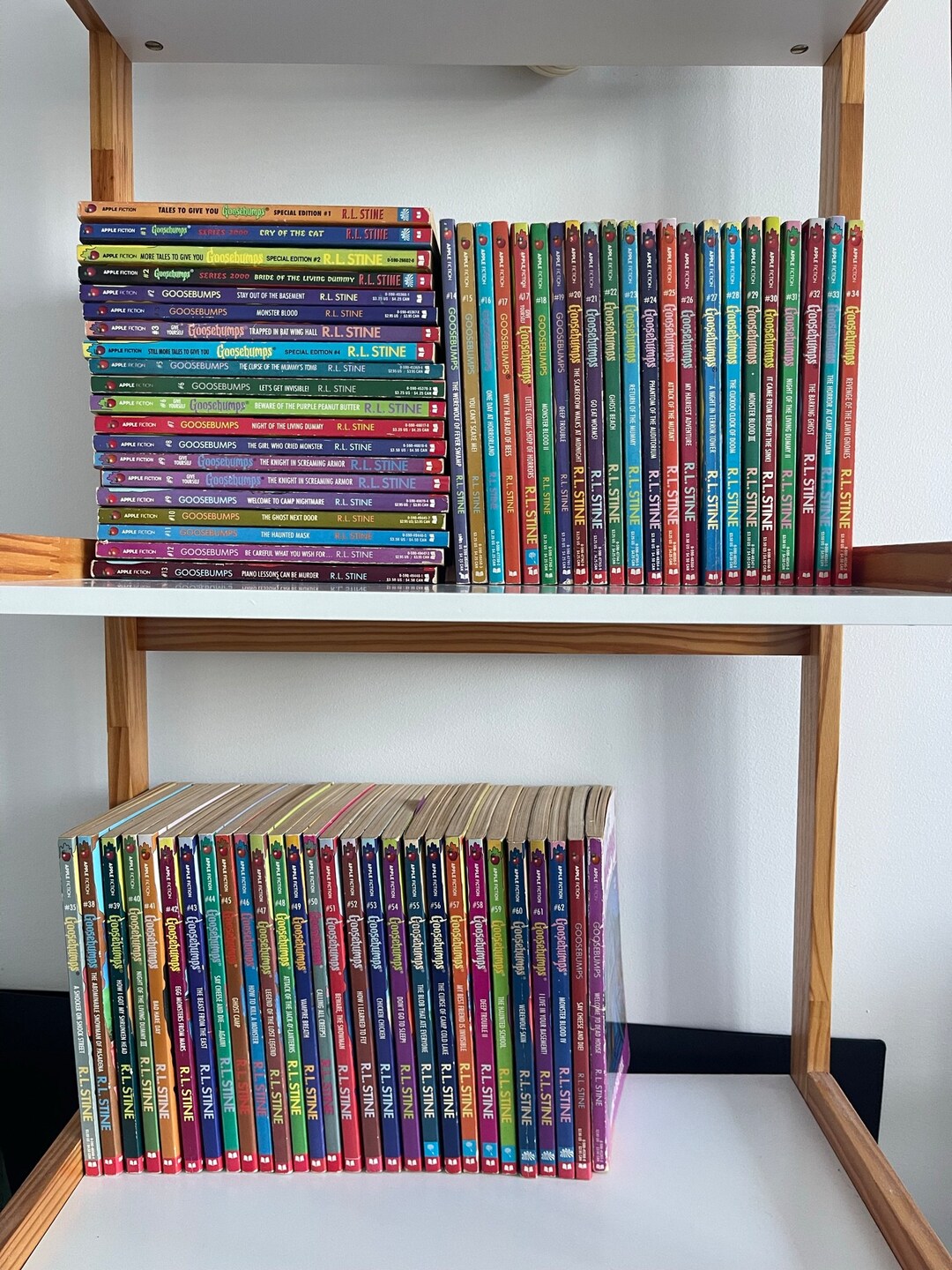 70x Goosebumps Full Set 1-62 35x First Editions - Etsy