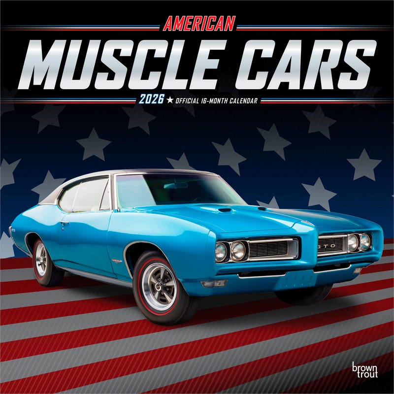 2026 Muscle Car Calendars - Etsy