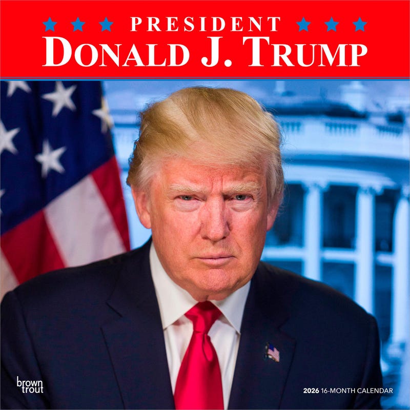 Trump 2026 Trump Wall Calendar - Etsy