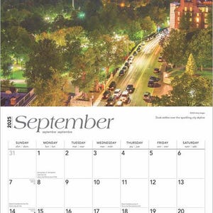 Boston | 2025 12 X 24 Inch Monthly Square Wall Calendar | Plastic-free ...