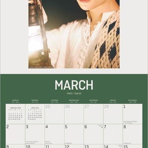 TXT OFFICIAL | 2025 12 X 24 Inch Monthly Square Wall Calendar | Plastic ...