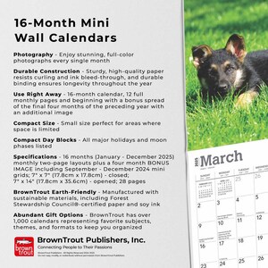 German Shepherd Puppies | 2025 7 X 14 Inch Monthly Mini Wall Calendar ...