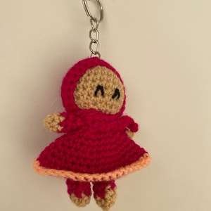 Handmade Crochet Hijabi Doll Keychains Muslim Gift, Eid Favors,ramadan ...