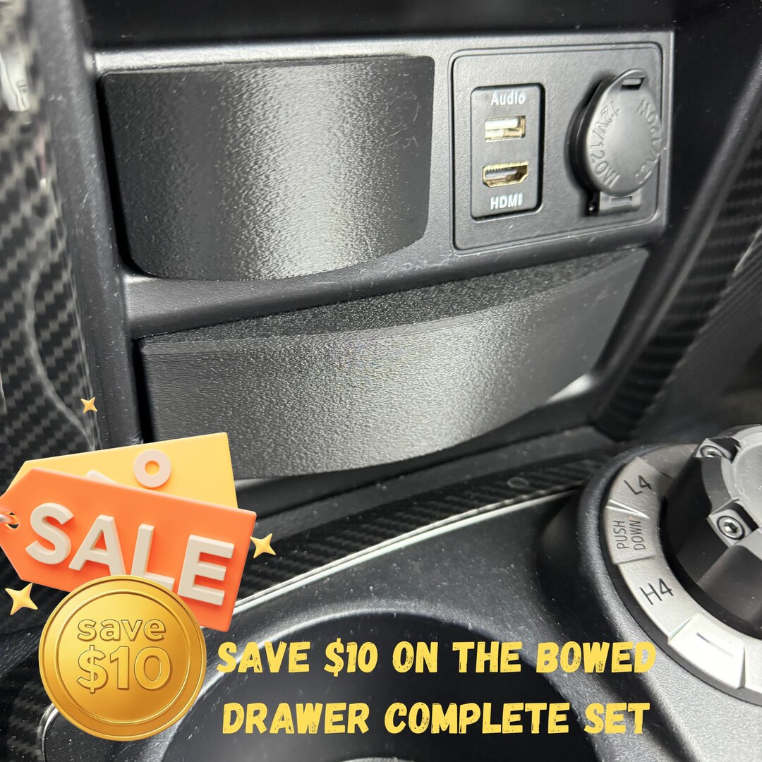 Bowed Cubby Drawers for the 5th Generation 4runner 2014-2024 - Etsy