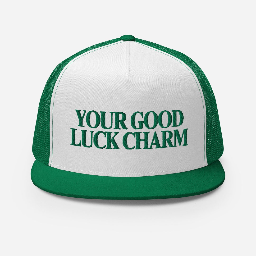 Your Good Luck Charm Embroidered Cap - Etsy