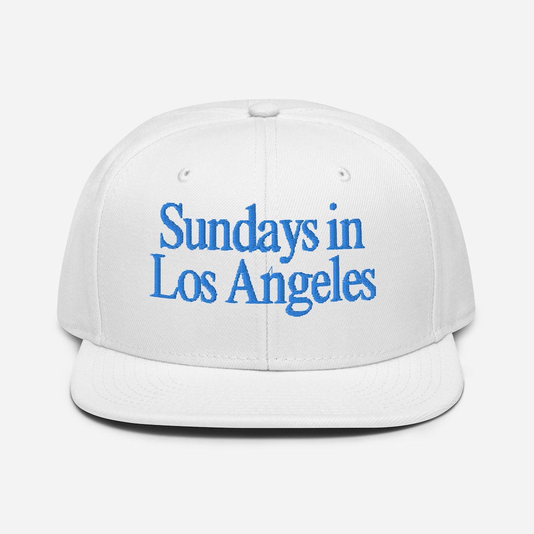 Sundays in Los Angeles Embroidered Cap - Etsy