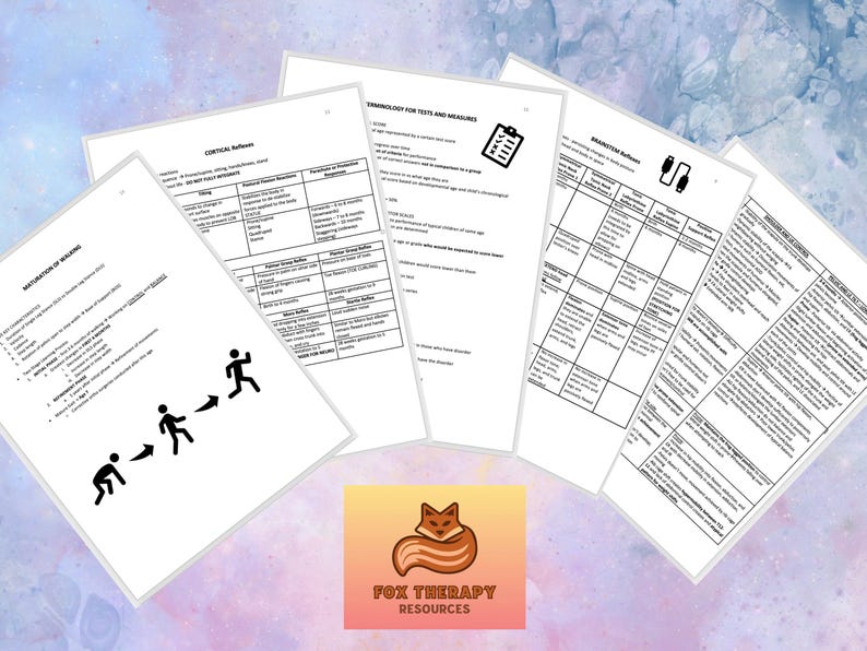 Pediatric Physical Therapy Packet - Etsy