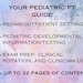 Pediatric Physical Therapy Packet - Etsy