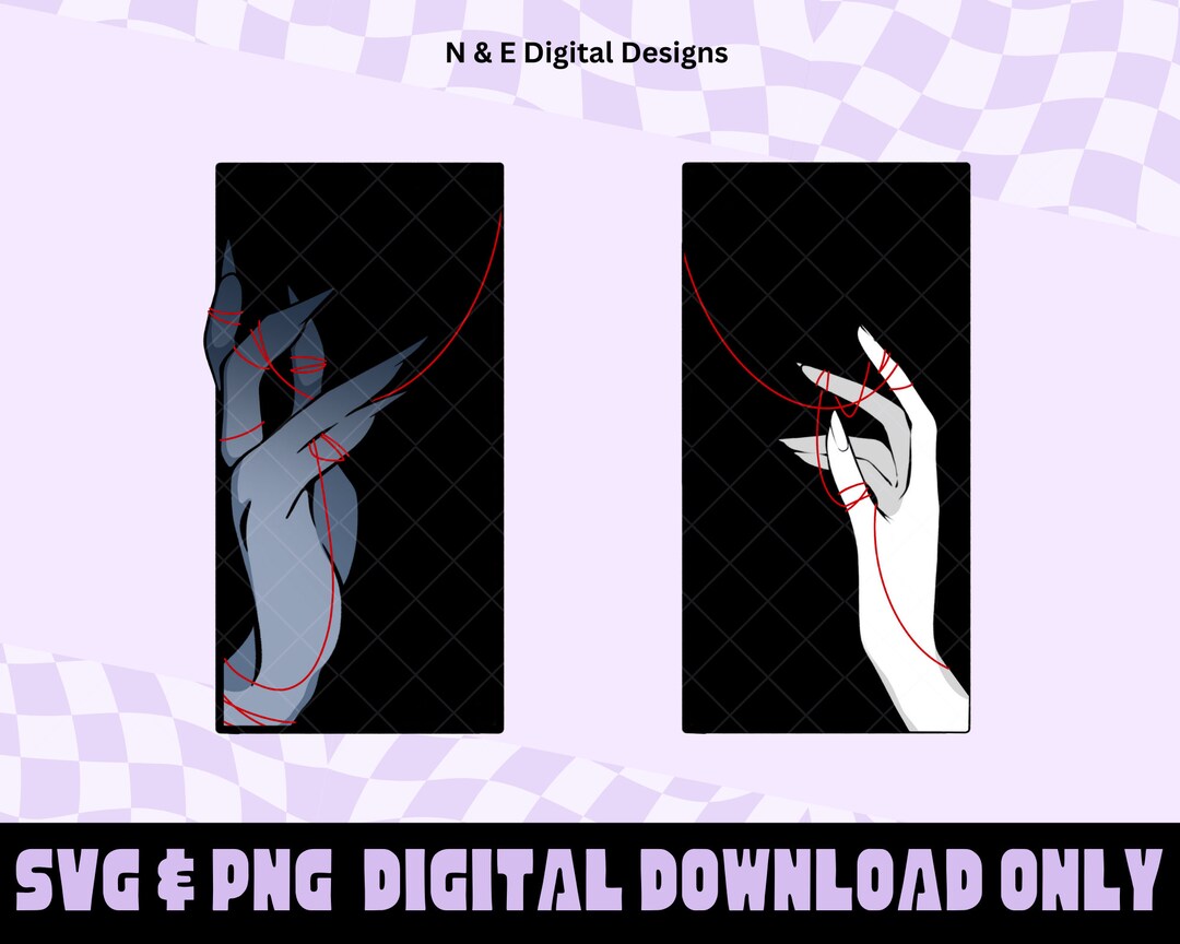 Couple Hands Svg Monster Lover Png Dark Fantasy Png Book Lovers Gift ...