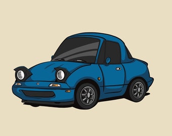 Twitch Emotes Cute Kawaii Miata Chibi Cars Premium Unique Emotes for ...