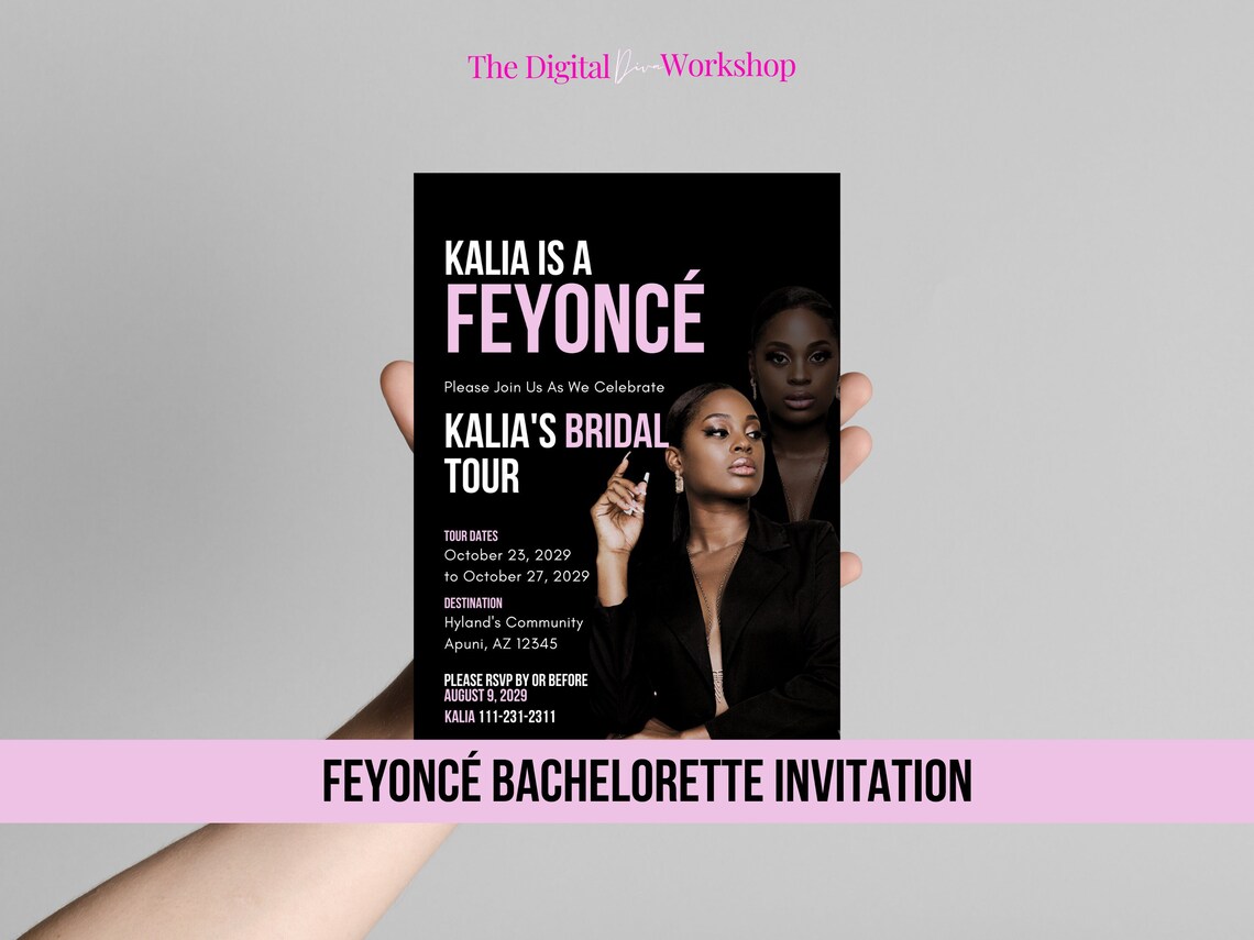 Feyoncé Bachelorette Party Invitation - Etsy