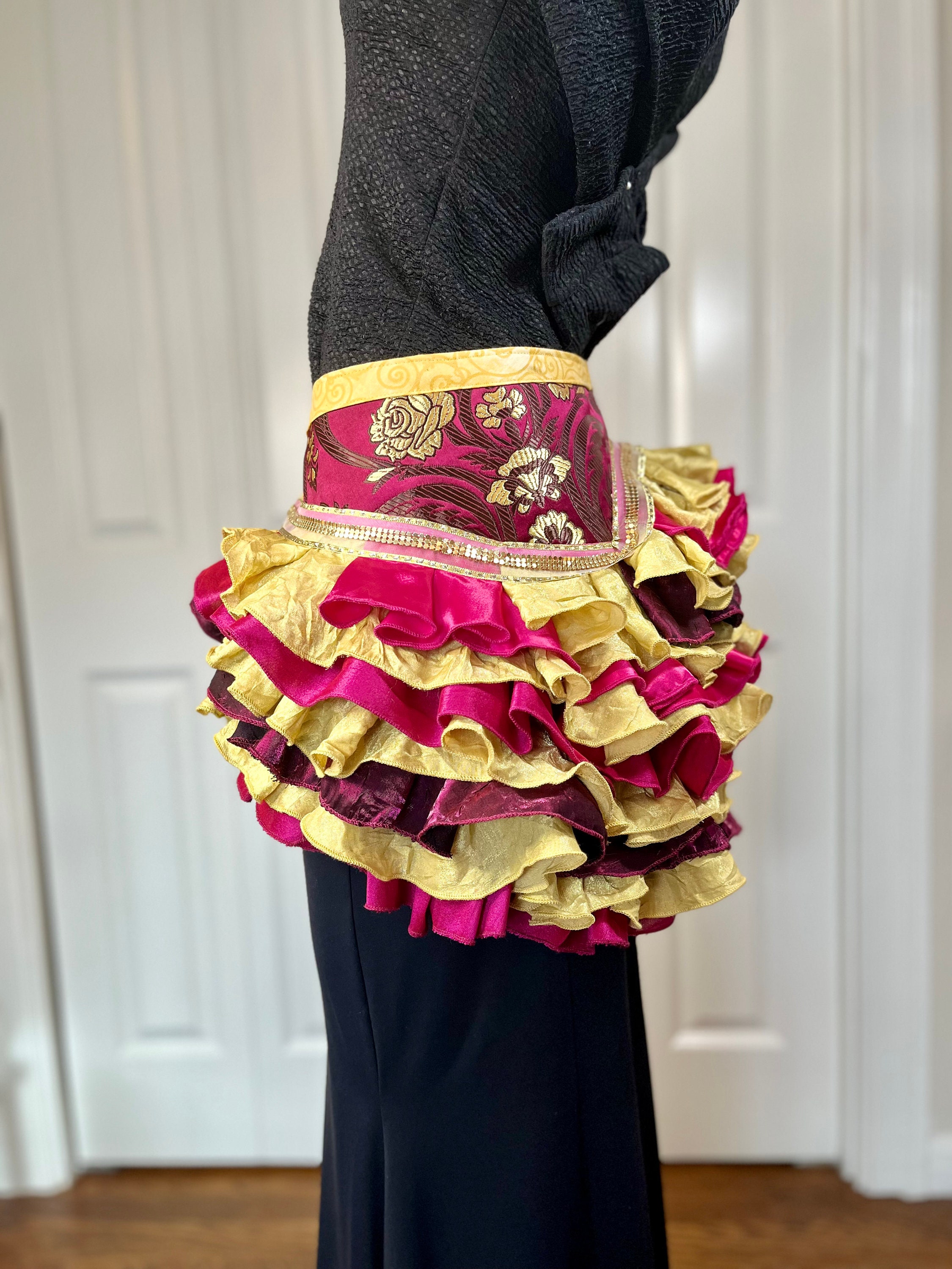 Burlesque Bustle - Magenta Gold - Burning Man - Tutu - Fairy ...