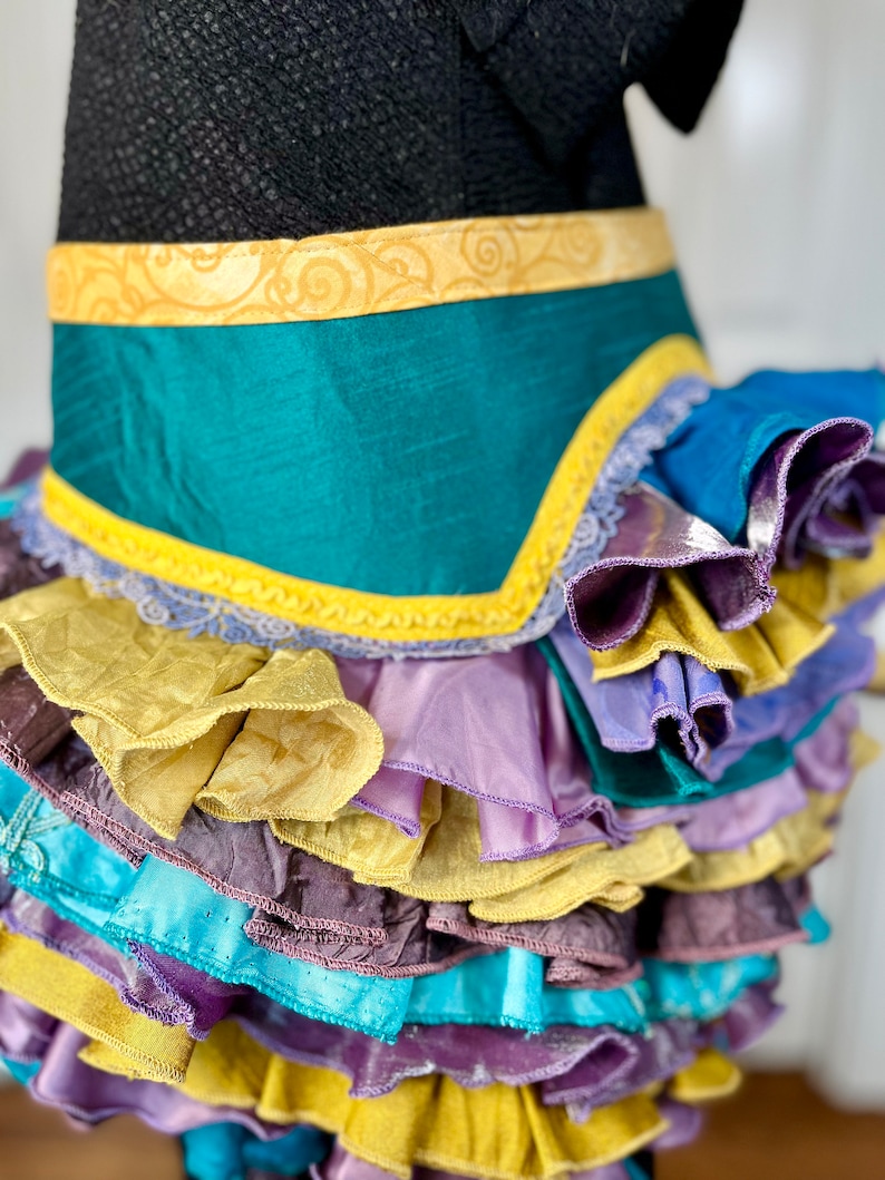 Burlesque Bustle - Aqua Lilac Gold - Burning Man - Tutu - Fairy ...