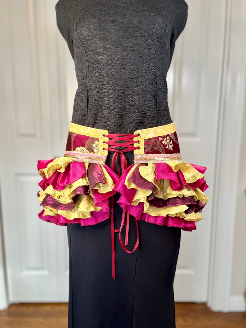 Burlesque Bustle - Magenta Gold - Burning Man - Tutu - Fairy ...