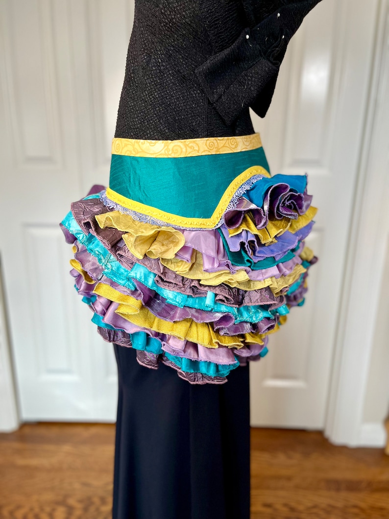 Burlesque Bustle - Aqua Lilac Gold - Burning Man - Tutu - Fairy ...
