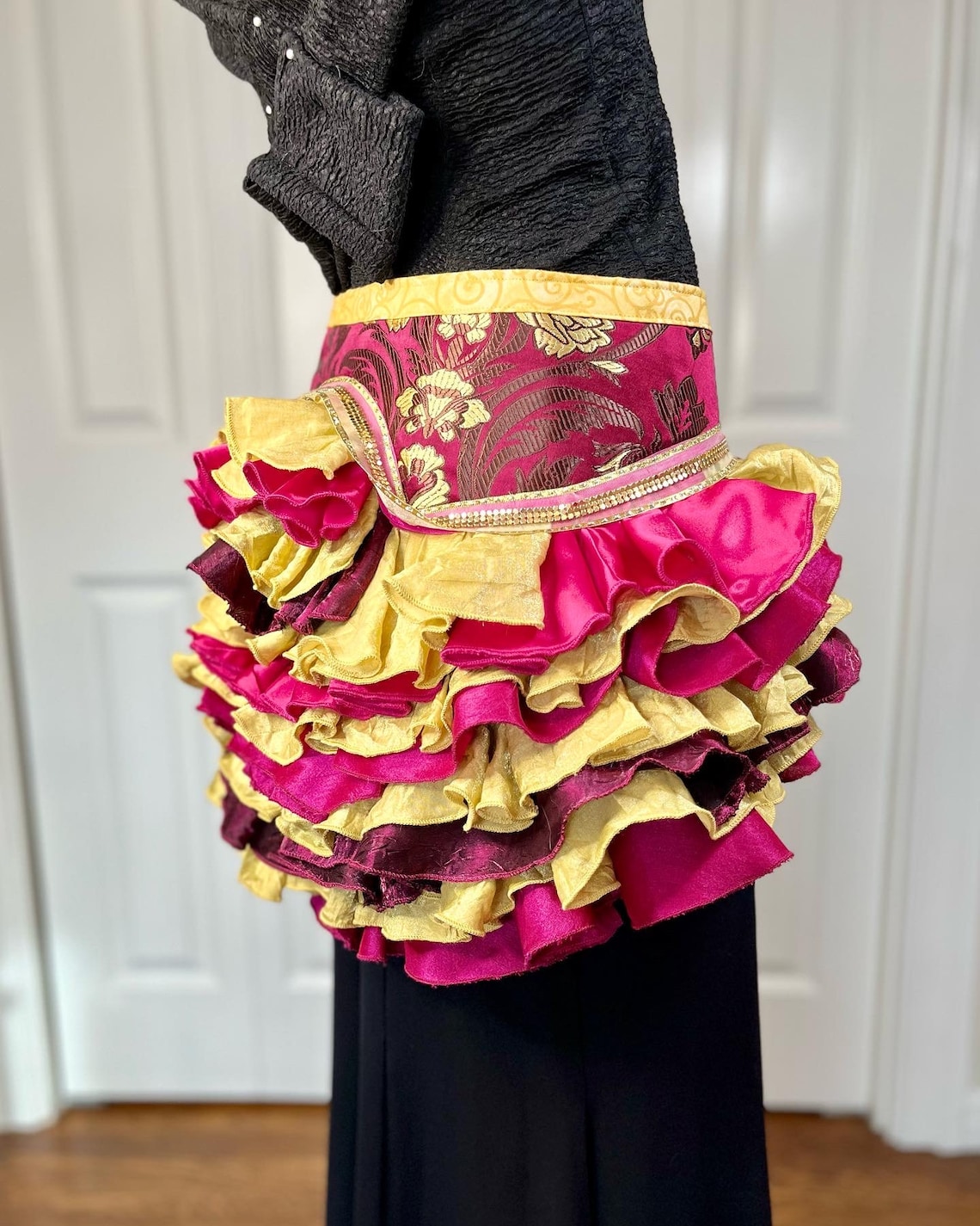 Burlesque Bustle - Magenta Gold - Burning Man - Tutu - Fairy ...