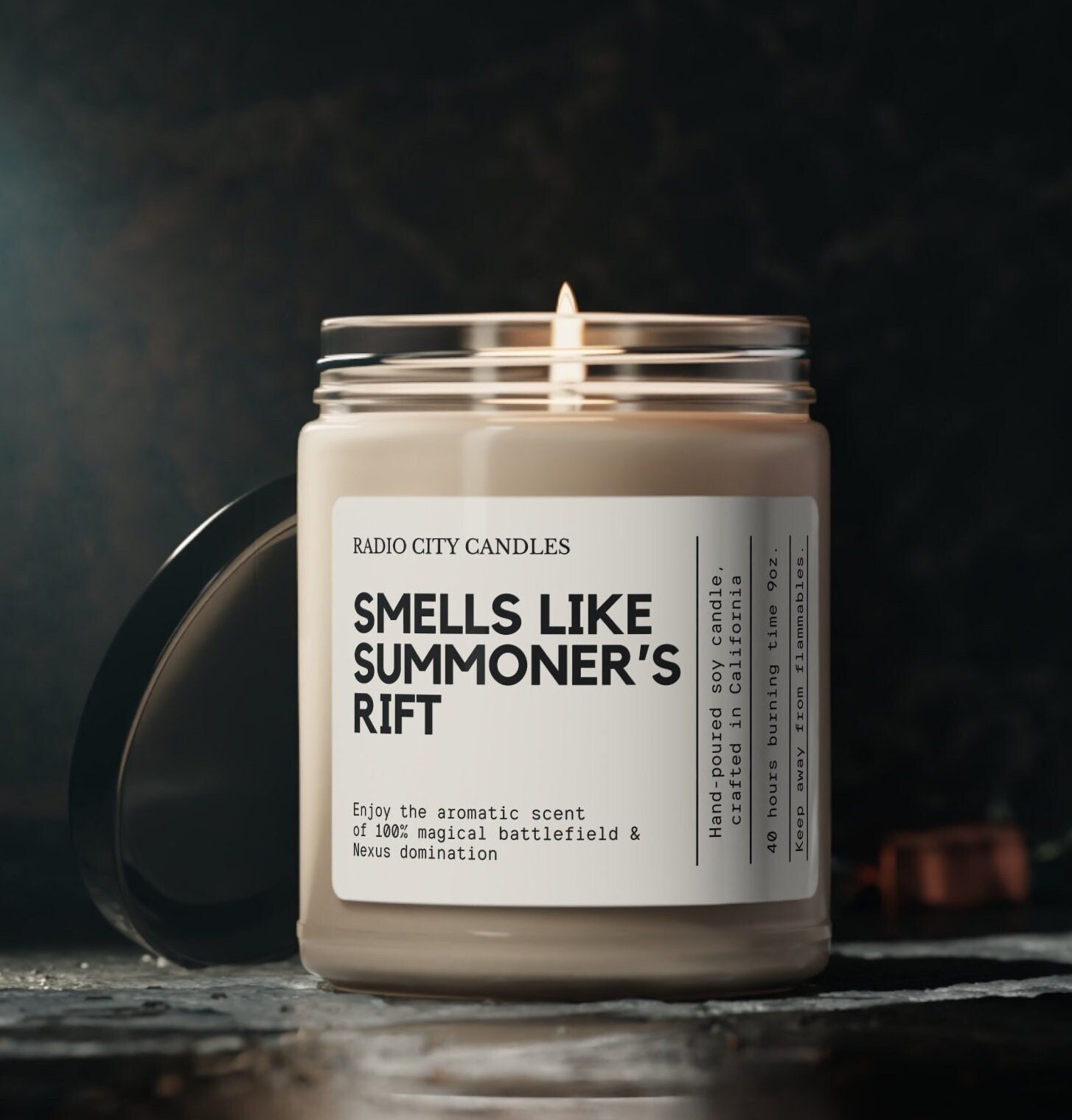 Summoner's Rift Candle, Funny Gamer Candle, Gift for Video Game Lover ...