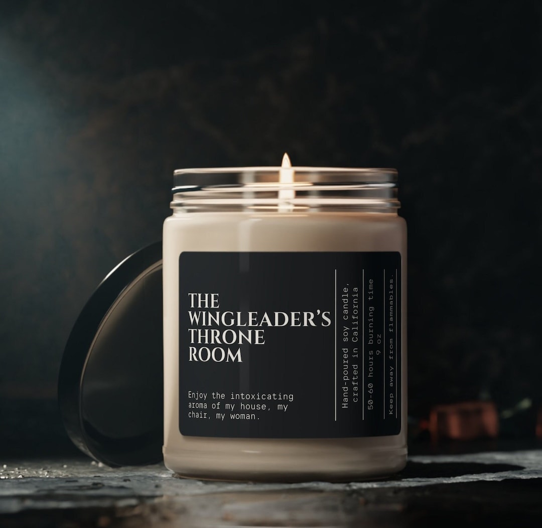 The Wing Leaders Throne Room Candle, Xaden Riorson Gift, Iron Flame ...