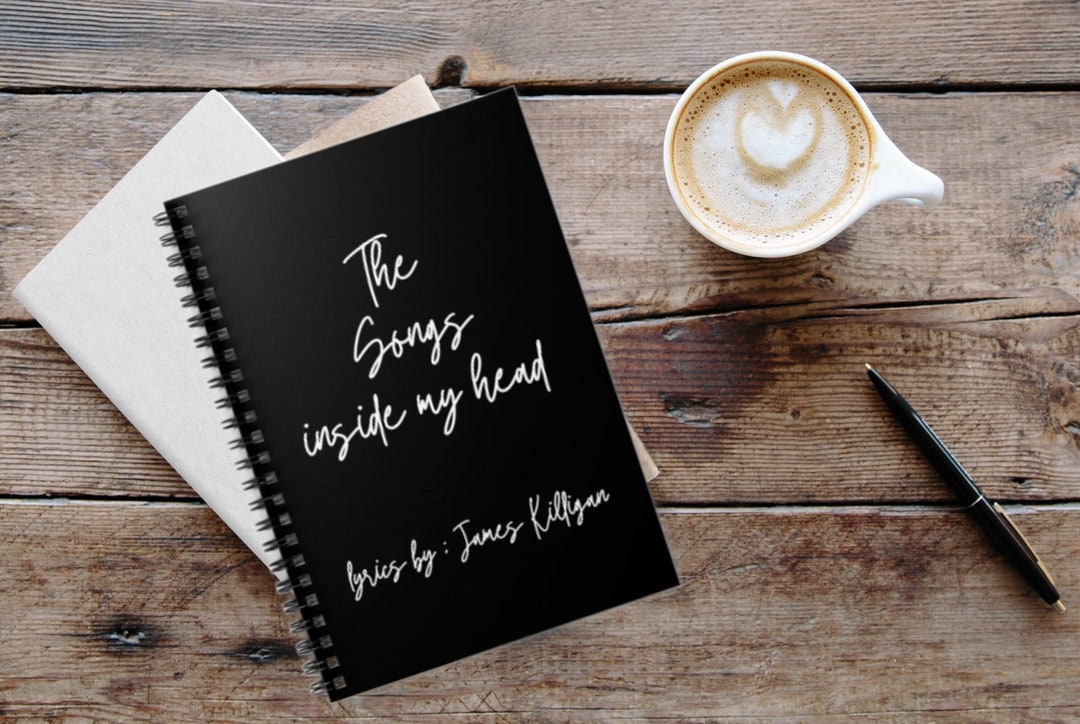 Custom Song Writers Journal, Personalized Songwriting Journal, Song ...