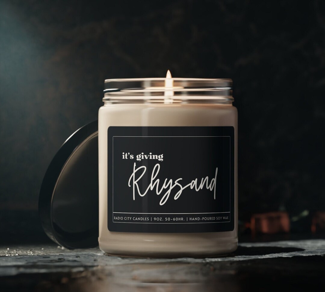 Rhysand Candle ACOTAR Series Inspired Book Candle Soy Candle Book Lover ...