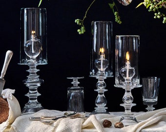 Vintage David Enna Studio Pottery Oil Lamp / Signed Handmade Kerosene ...