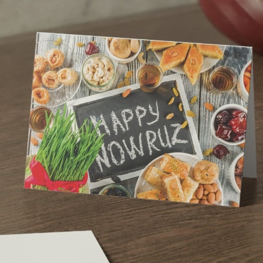 Set of 10 Nowruz Greeting Cards, Perfect for Celebrating Persian New ...