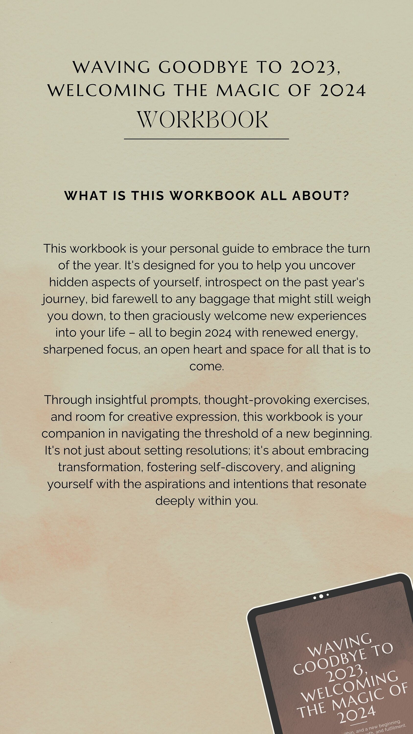 Waving Goodbye to 2023, Welcoming the Magic of 2024 Your Self ...