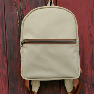 Handmade Back Pack, Light Gold, Durable Backpack for Women, Stylish ...