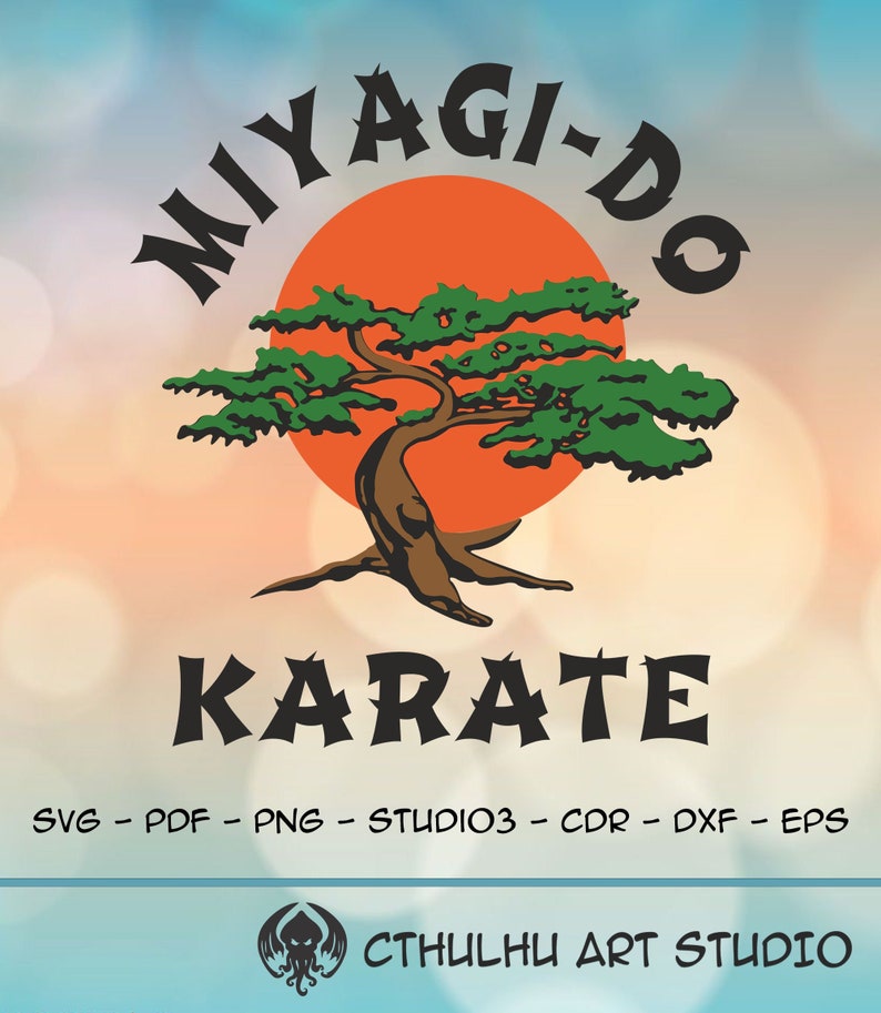 Logo Miyagi Do Karate Kid for Cutting Machines, Instant Digital ...