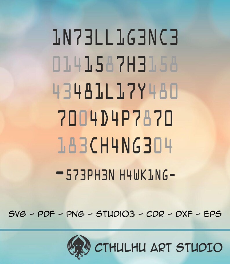 Stephen Hawking for Cutting Machines, Instant Digital Download Svg Pdf ...