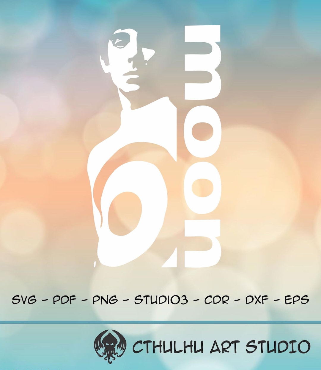 Keith Moon for Cutting Machines, Instant Digital Download Svg Pdf Dxf ...
