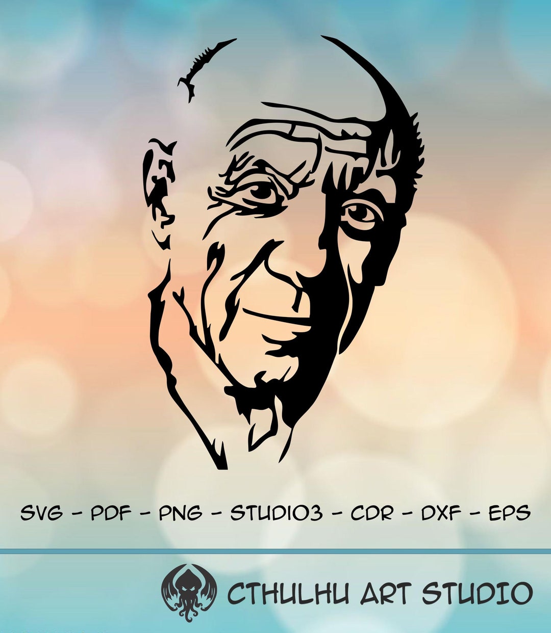 Pablo Picasso for Cutting Machines, Instant Digital Download Svg Pdf ...